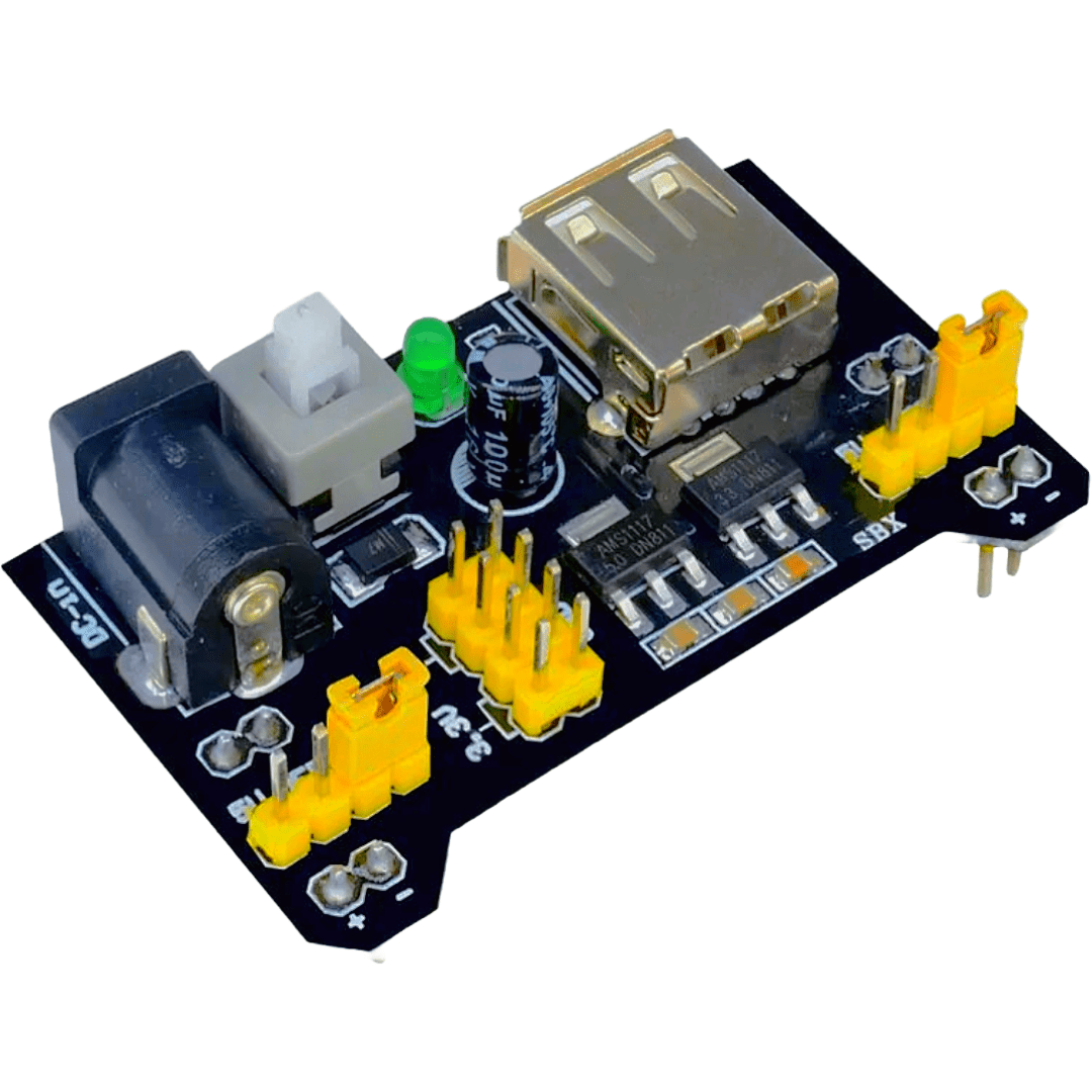 Breadboard Power Supply Module 3.3V/5V (MB102) – onlinesrs.in