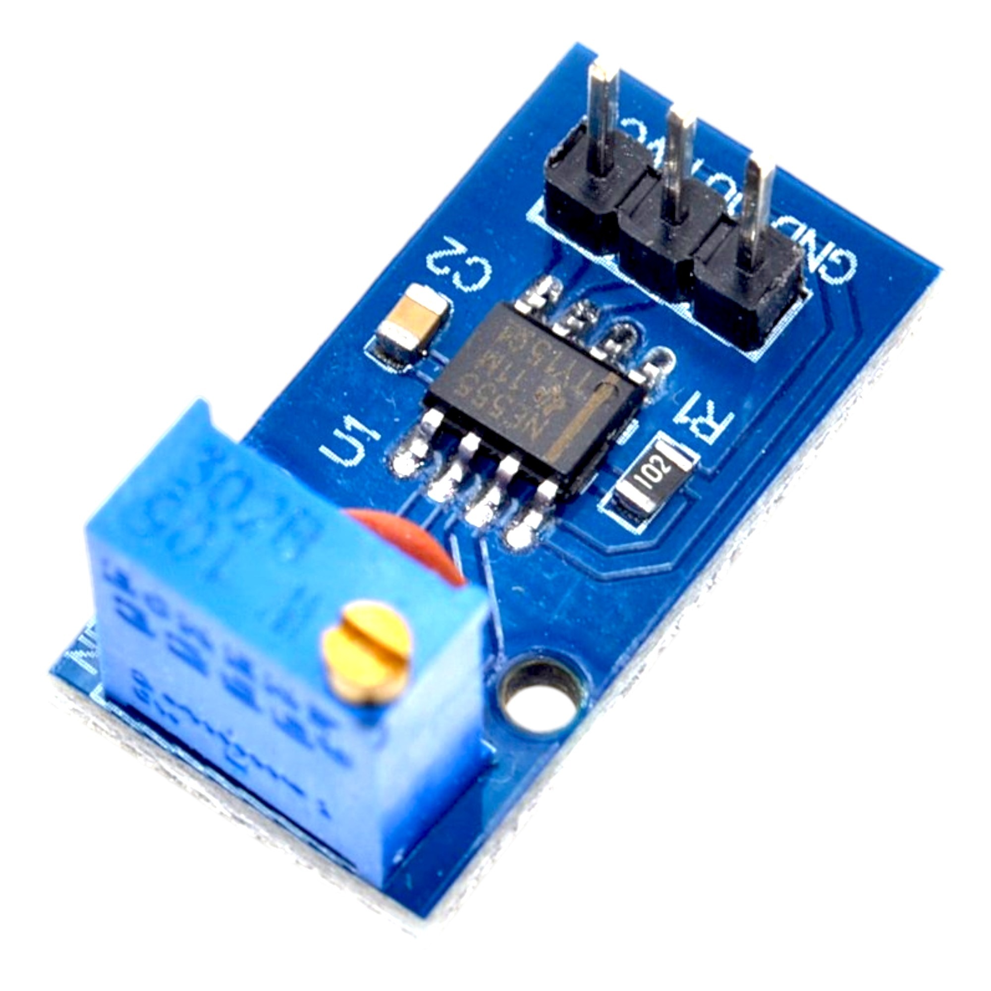 Frequency Adjustable Pulse Square Wave Signal Generator Module (NE555 ...